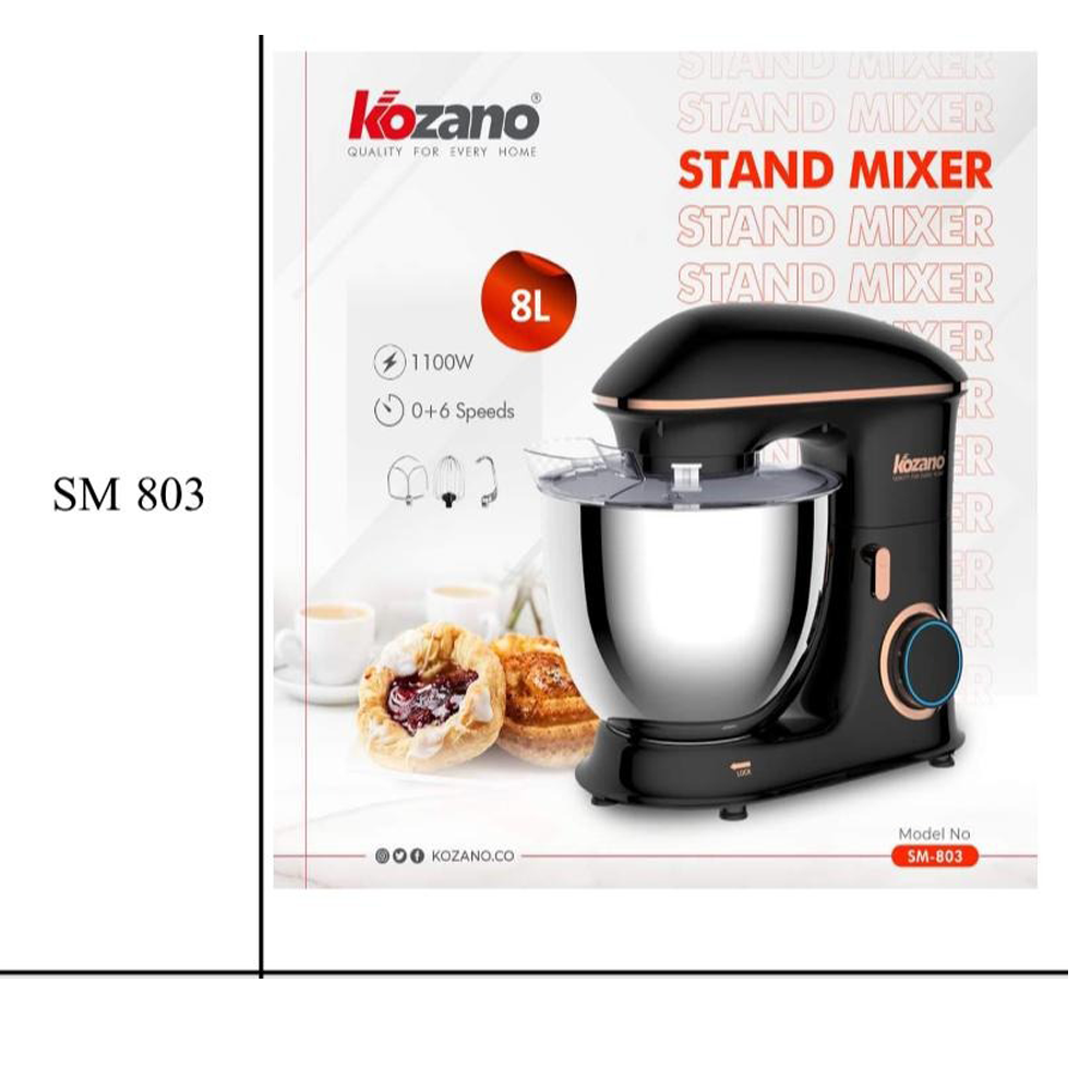 همزن کاسه دار KOZANO مدل SM-803 – کومار مارکت